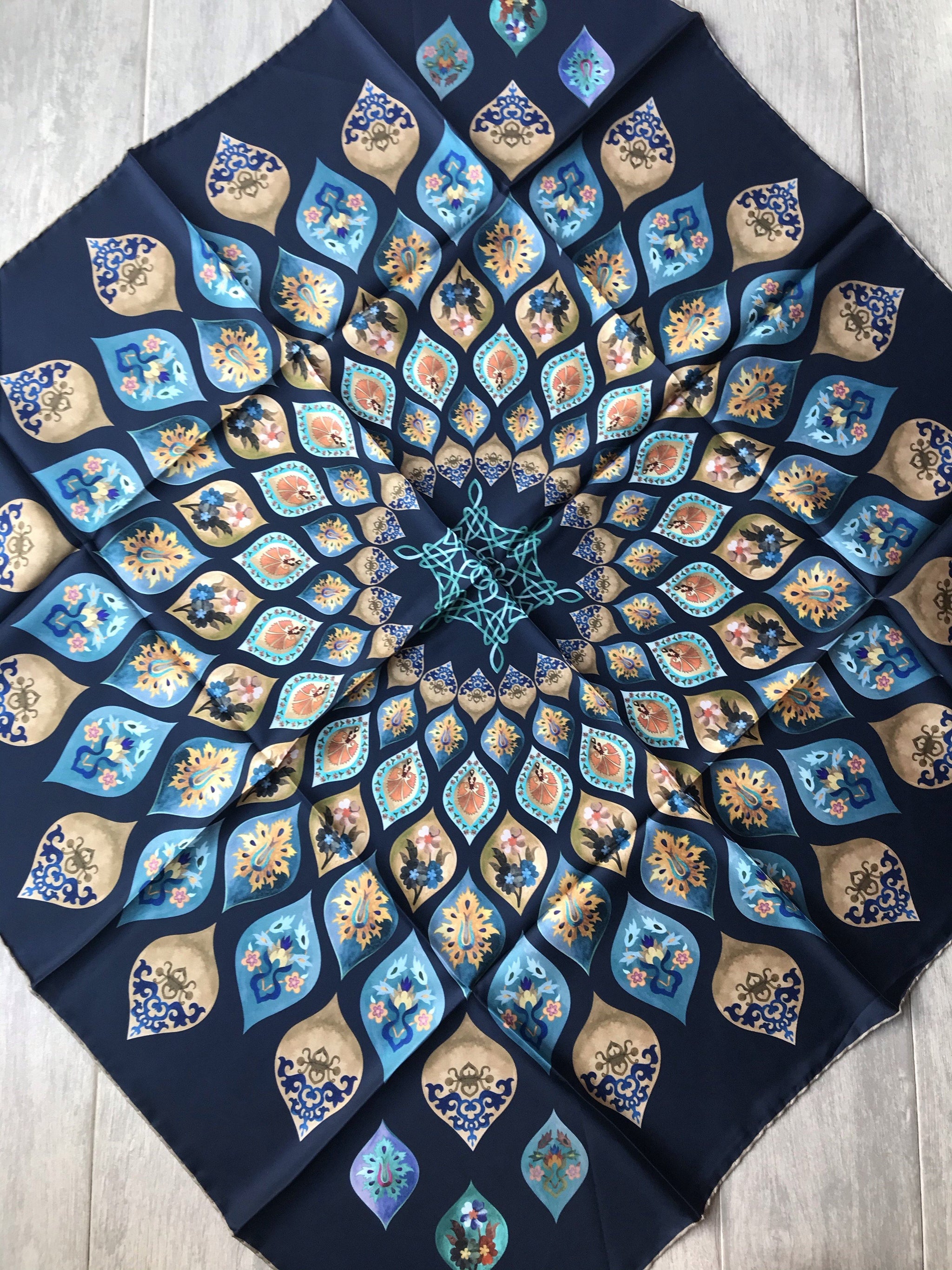 Armine Andes Islamic Silk Hijab V.38 – HijabPlanet Co.